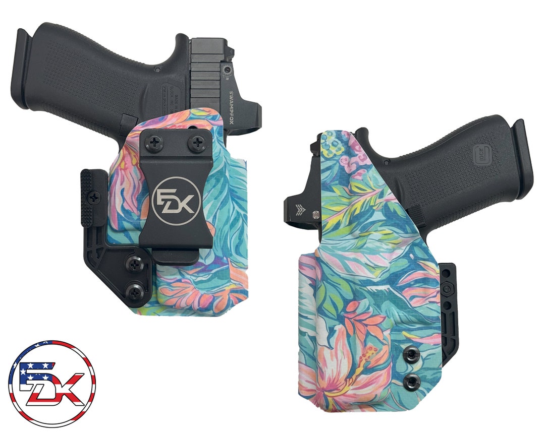 CF Tropical Flowers - Inside the Waistband (IWB) Holster LCP2, Glock 17 ...