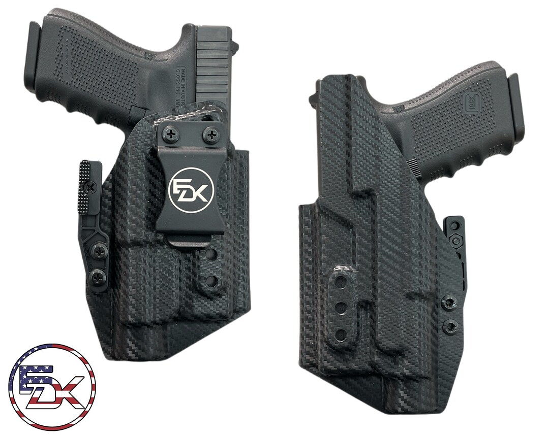 Glock 19 | G19 W/steamlight TLR1 Light (closed Ended) - Carbon Fiber ...