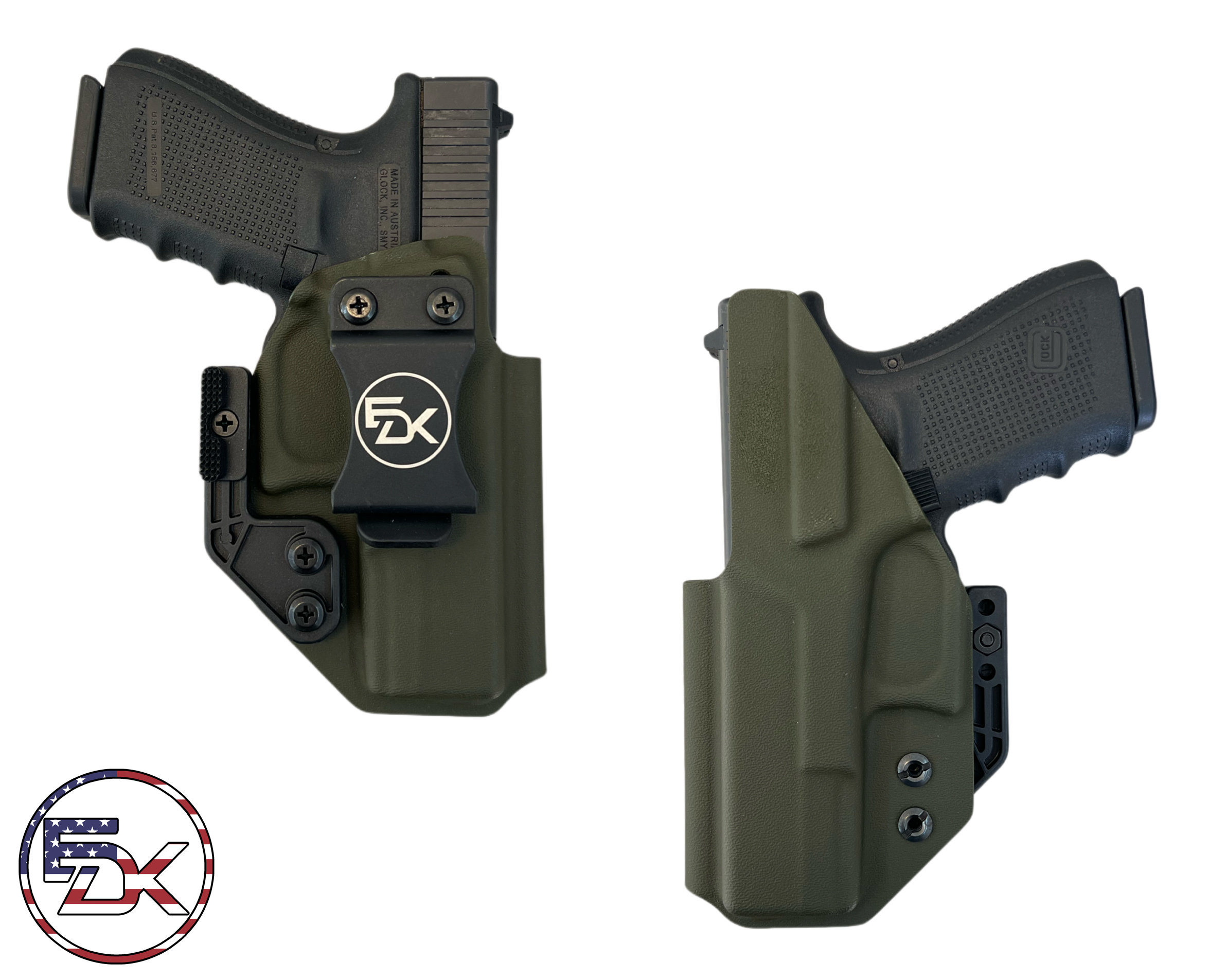 Glock 19 Glock 19X G19 G19X Solid Color IWB Kydex - Etsy