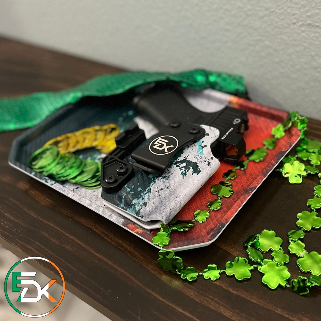 Irish Flag Kydex EDC Pocket Dump Tray - Etsy
