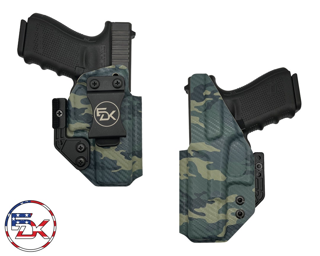 Carbon Fiber Camo - IWB Holster LCP2, Glock 17, Glock 19, Glock 26 ...