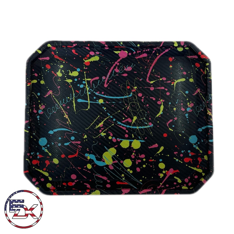 Neon Splatter - Etsy