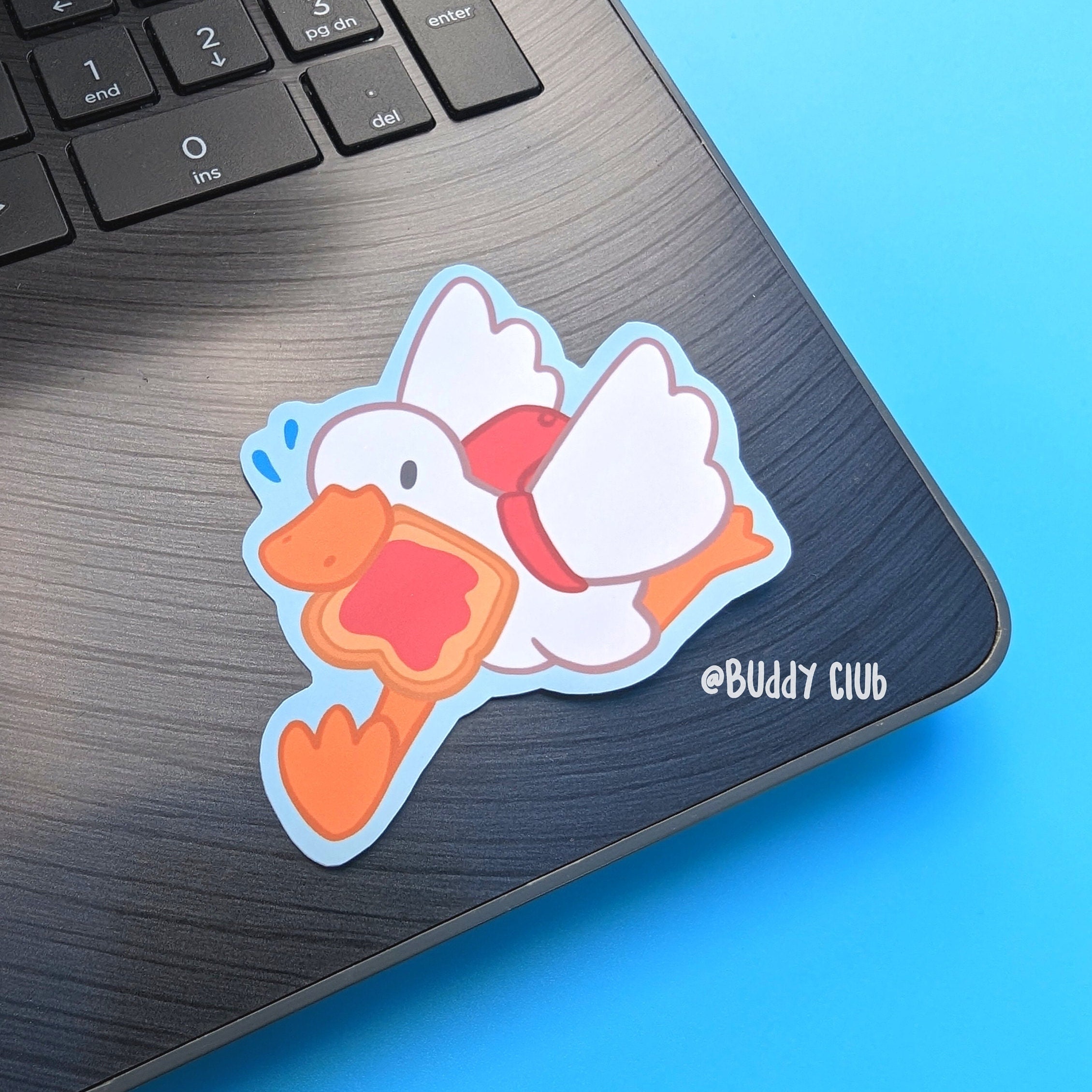 Cute Duck, Anime, Late for School, Duck School, Bread Steal, Randoseru ...
