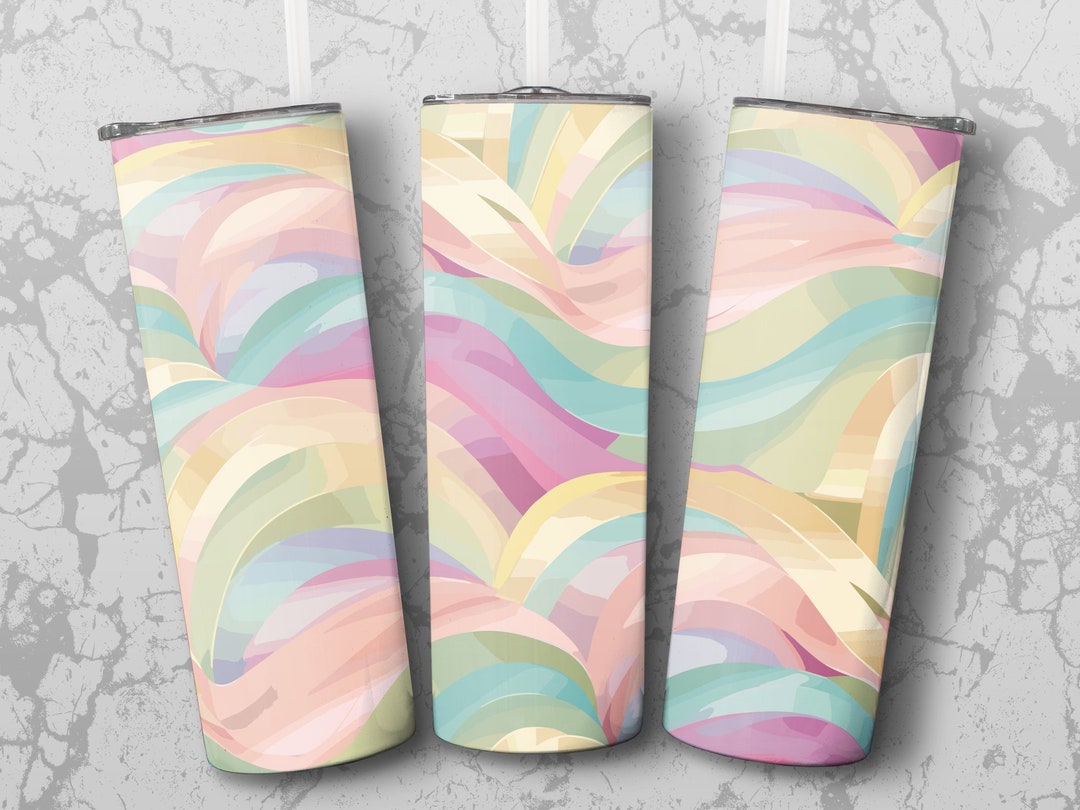 20oz Skinny Tumbler Wrap, Cute Tumbler Wrap, Sublimation Design ...
