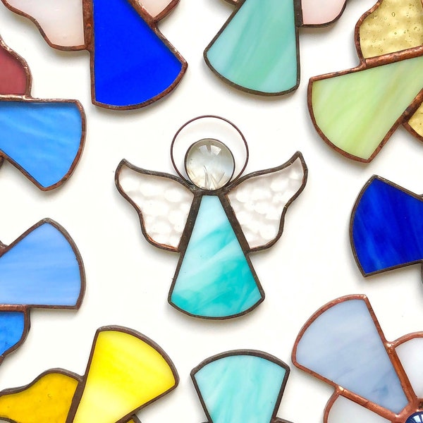 Stained Glass Angel - Etsy