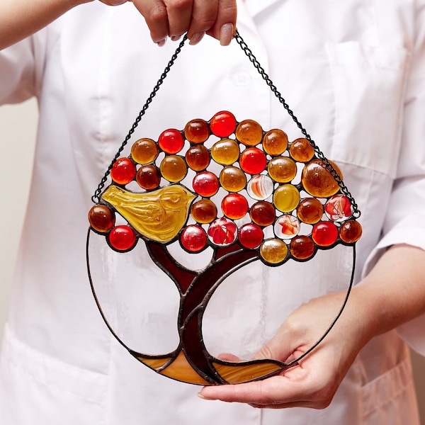 Tree of Life Stained Glass Pattern - Etsy