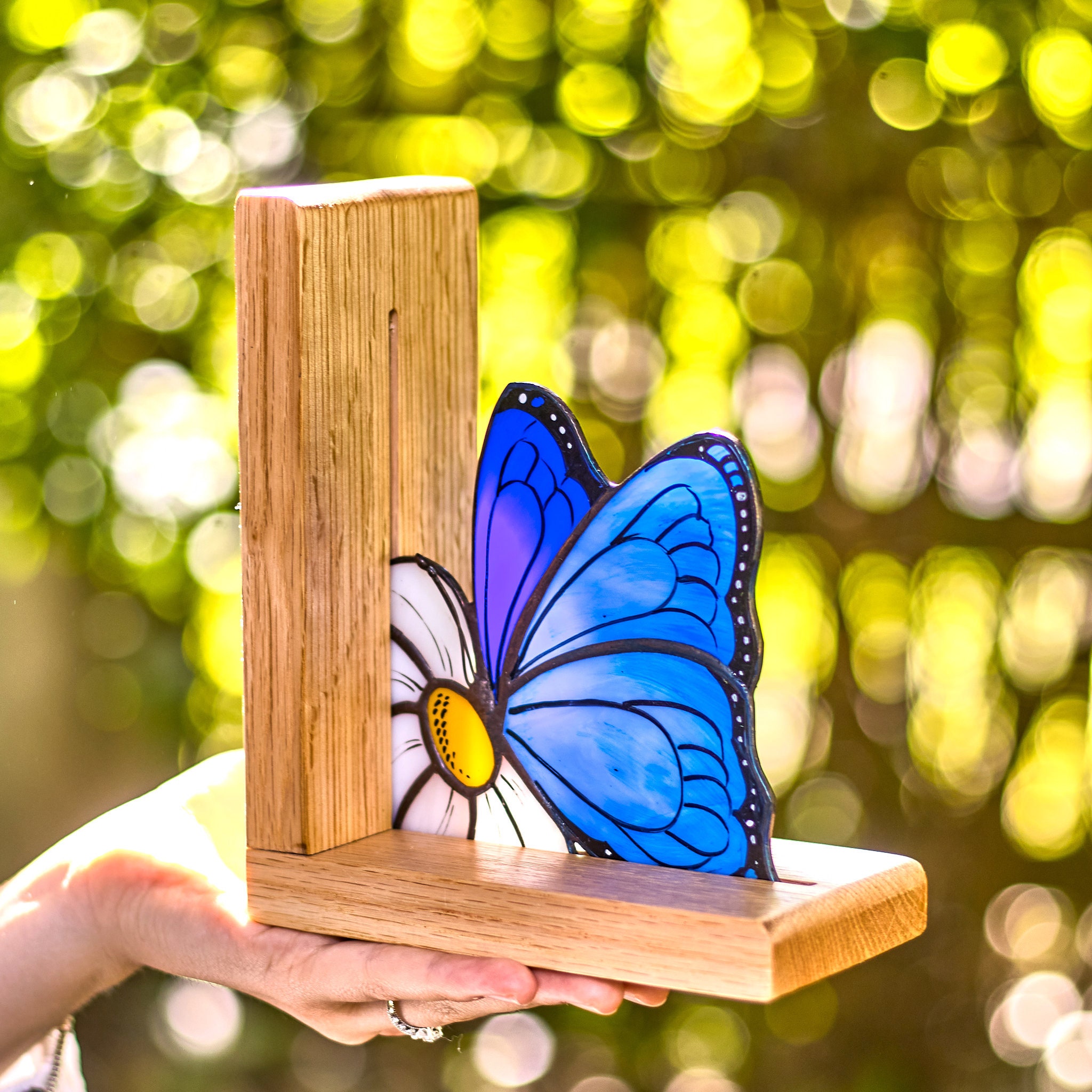 Book Ends Customized Butterfly Metal Bookends, Butterfly Name Bookend ...