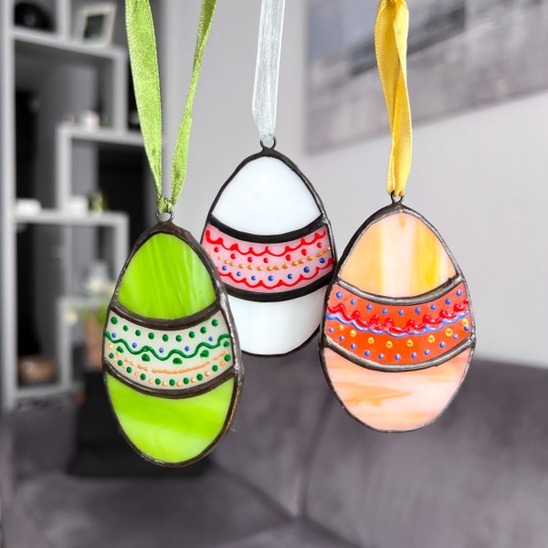 Glass Easter Eggs - Etsy