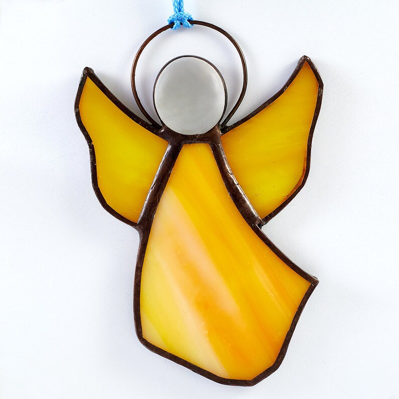 Set of 3/10/20 Stained Glass Dancing Angel Christmas Handmade - Etsy