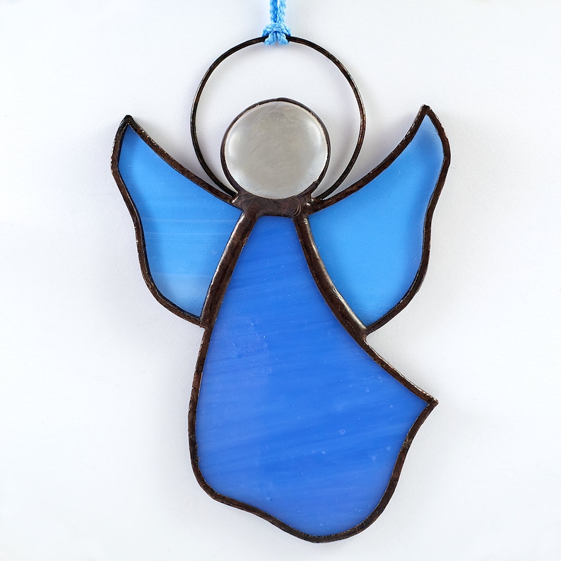 Set of 3/10/20 Stained Glass Dancing Angel Christmas Handmade - Etsy