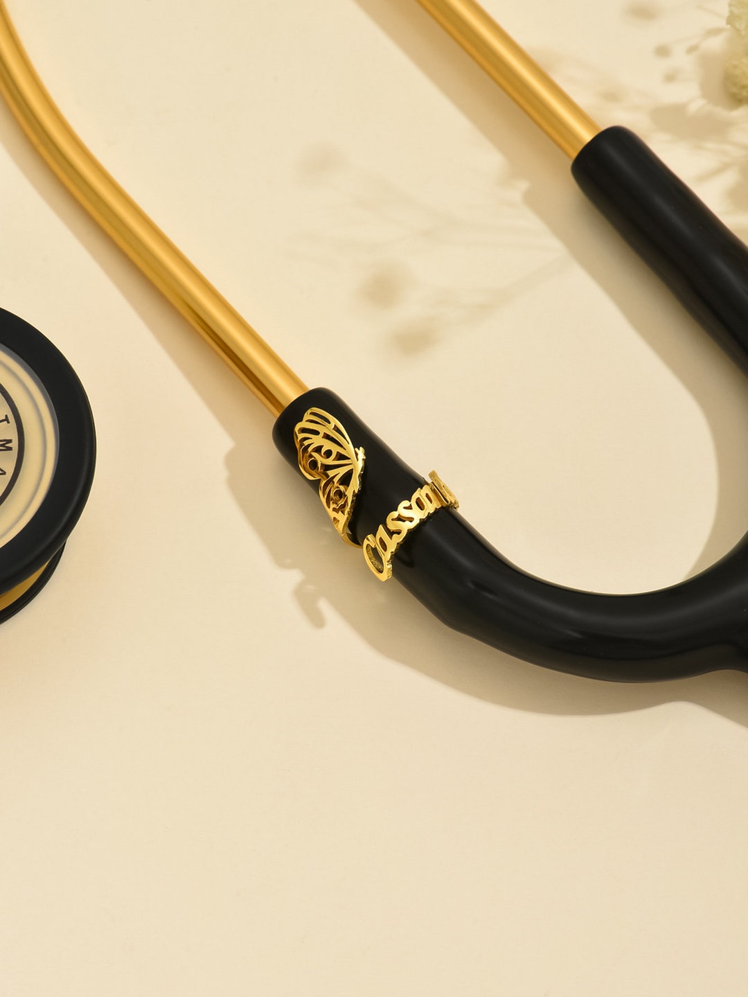 Personalized Stethoscope Name Tag Butterfly Stethoscope Charms ID Tag ...