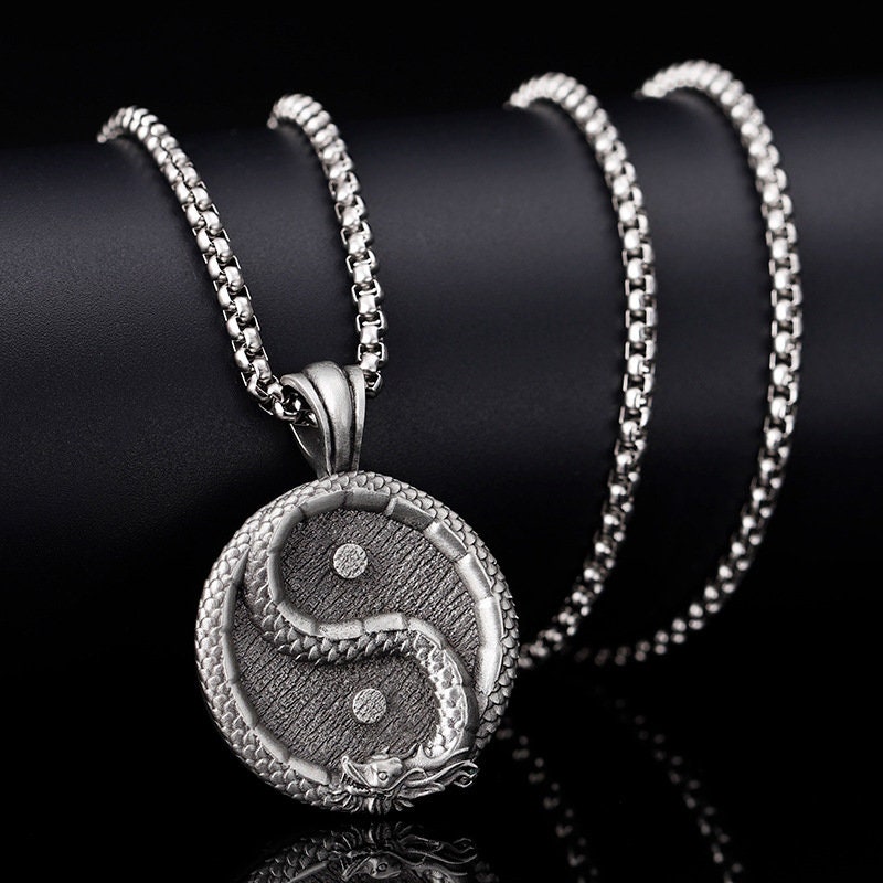 Ying Yang Pendant - Etsy