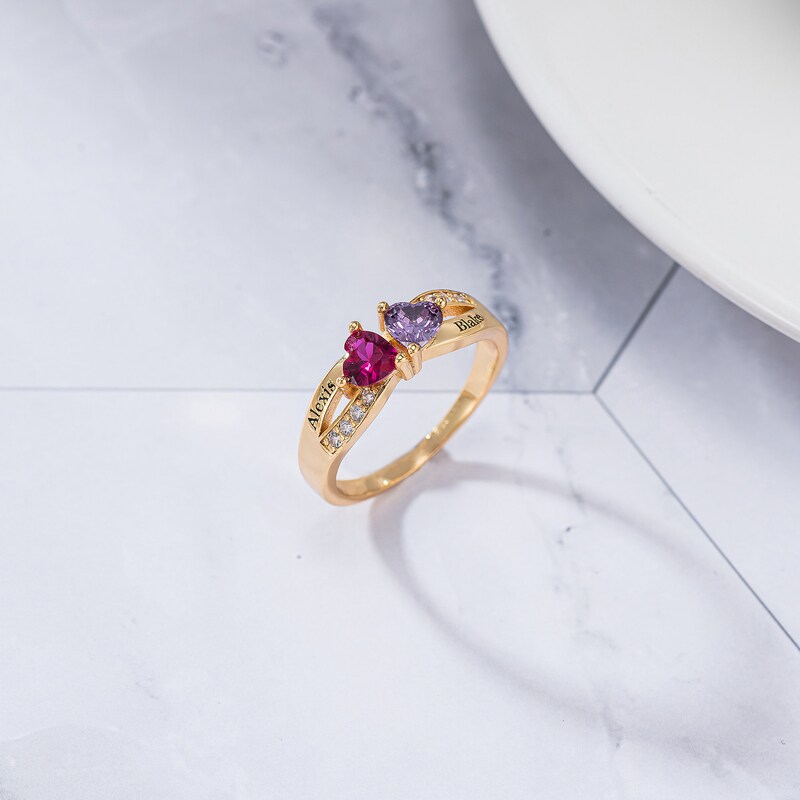 Custom Stone Ring - Etsy