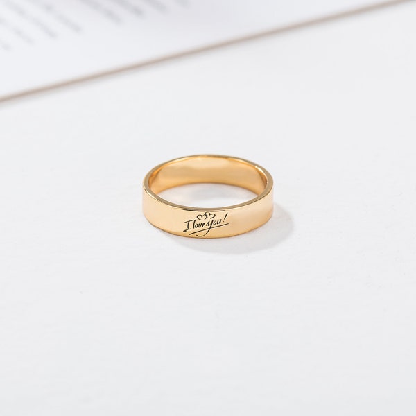 Handwriting Band - Etsy