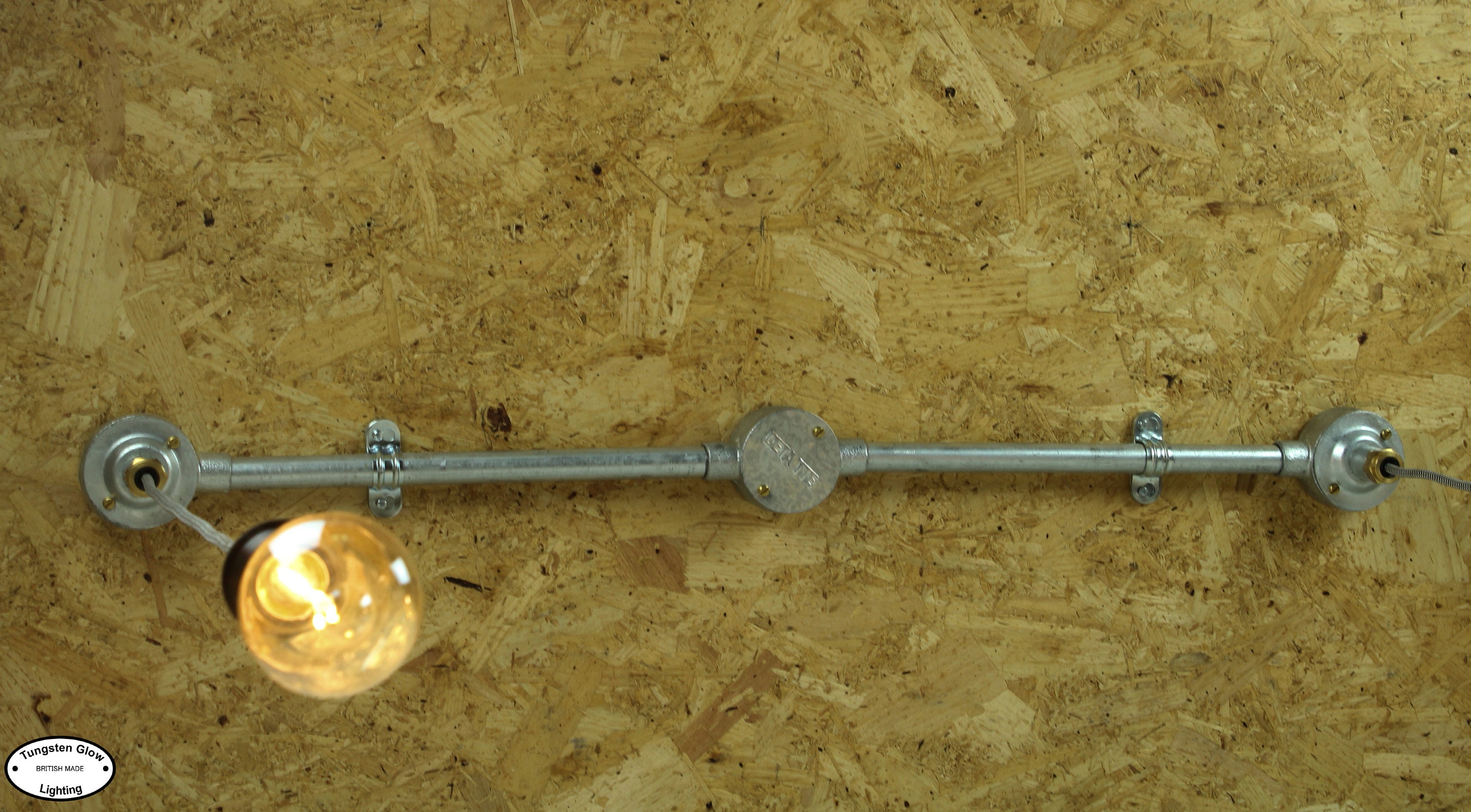 Conduit Pendant Customisable Industrial Pendant Light Fitting E27 ...