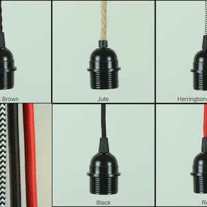 Conduit Pendant Customisable Industrial Pendant Light Fitting E27 ...