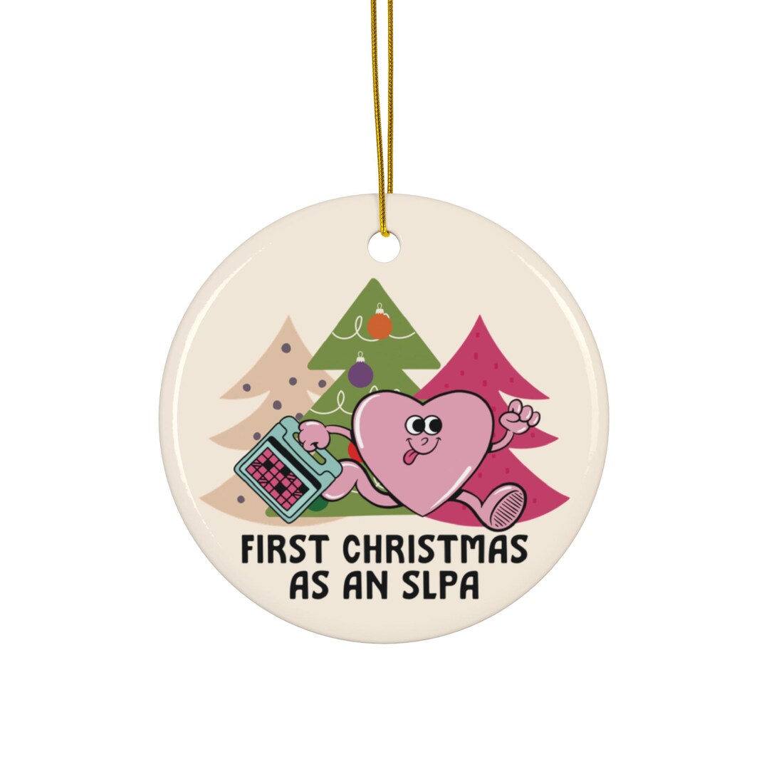SLPA Ornament | Speech Grad Gift | Speech Pathology Ornament | Speech ...