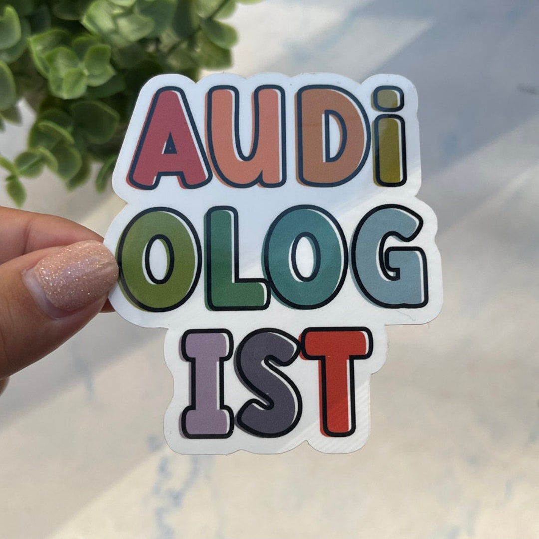 Audiologist Sticker | Aud Sticker | Audiologist Grad Gift | Doctor of ...