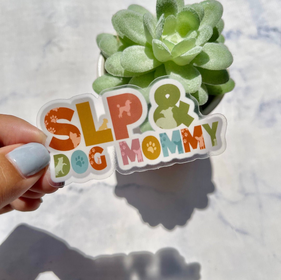 Speech Therapist Sticker, SLP Sticker, Speech Language Pathology ...