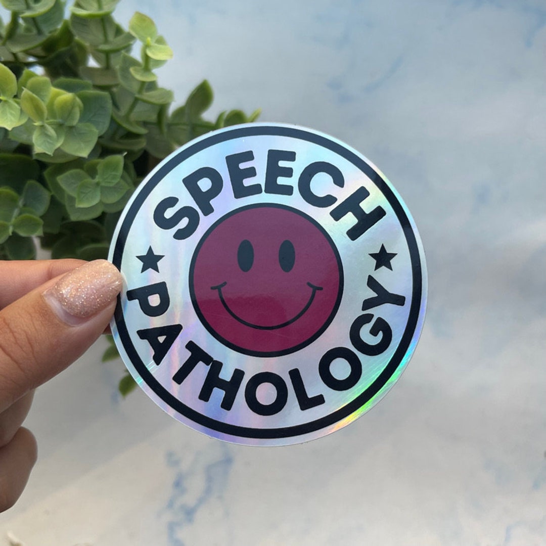 SLP Sticker | Speech Therapist Sticker | SLP Grad Gift | Cf Slp ...