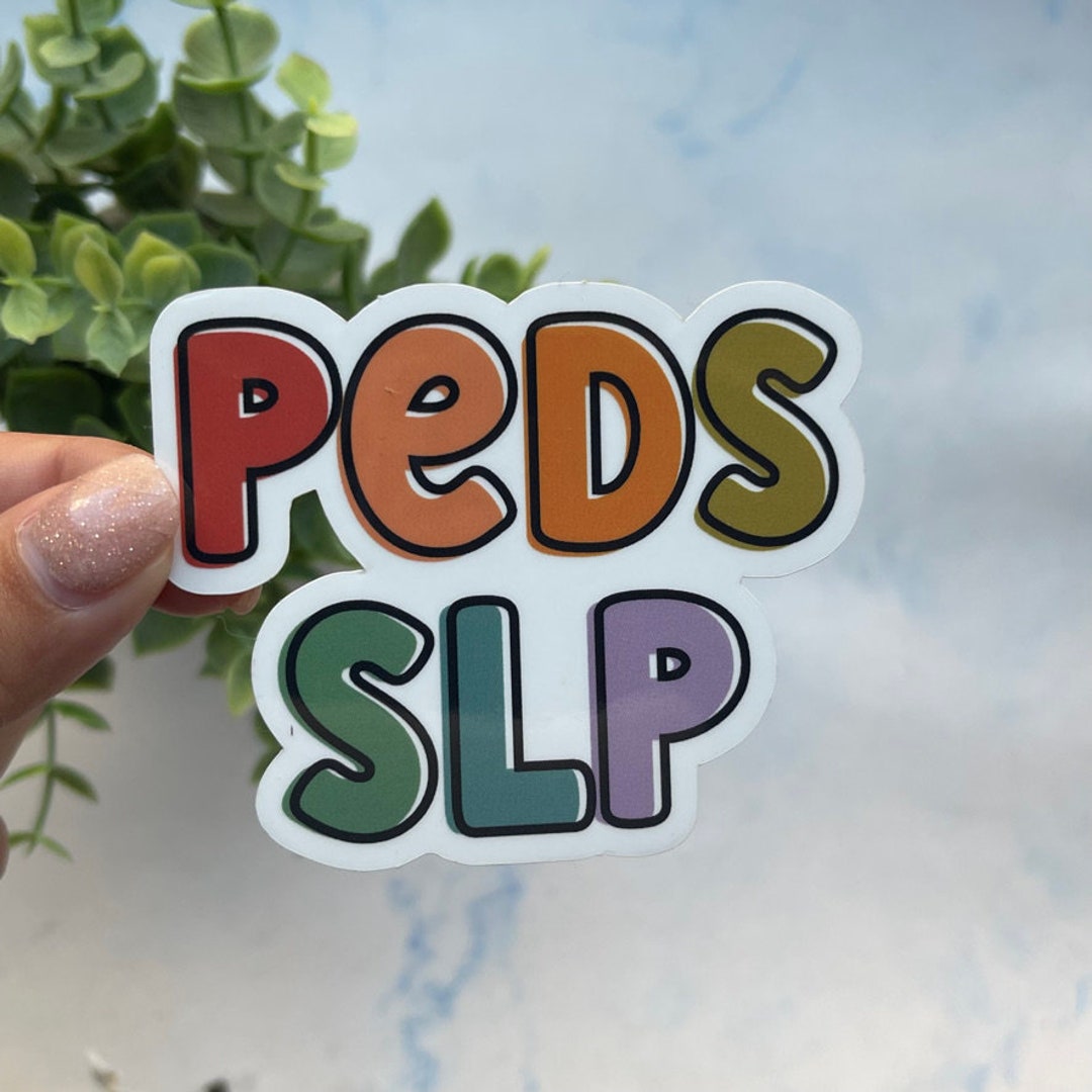 Speech Therapist Sticker | SLP Sticker | SLP Grad Gift | Cf Slp ...