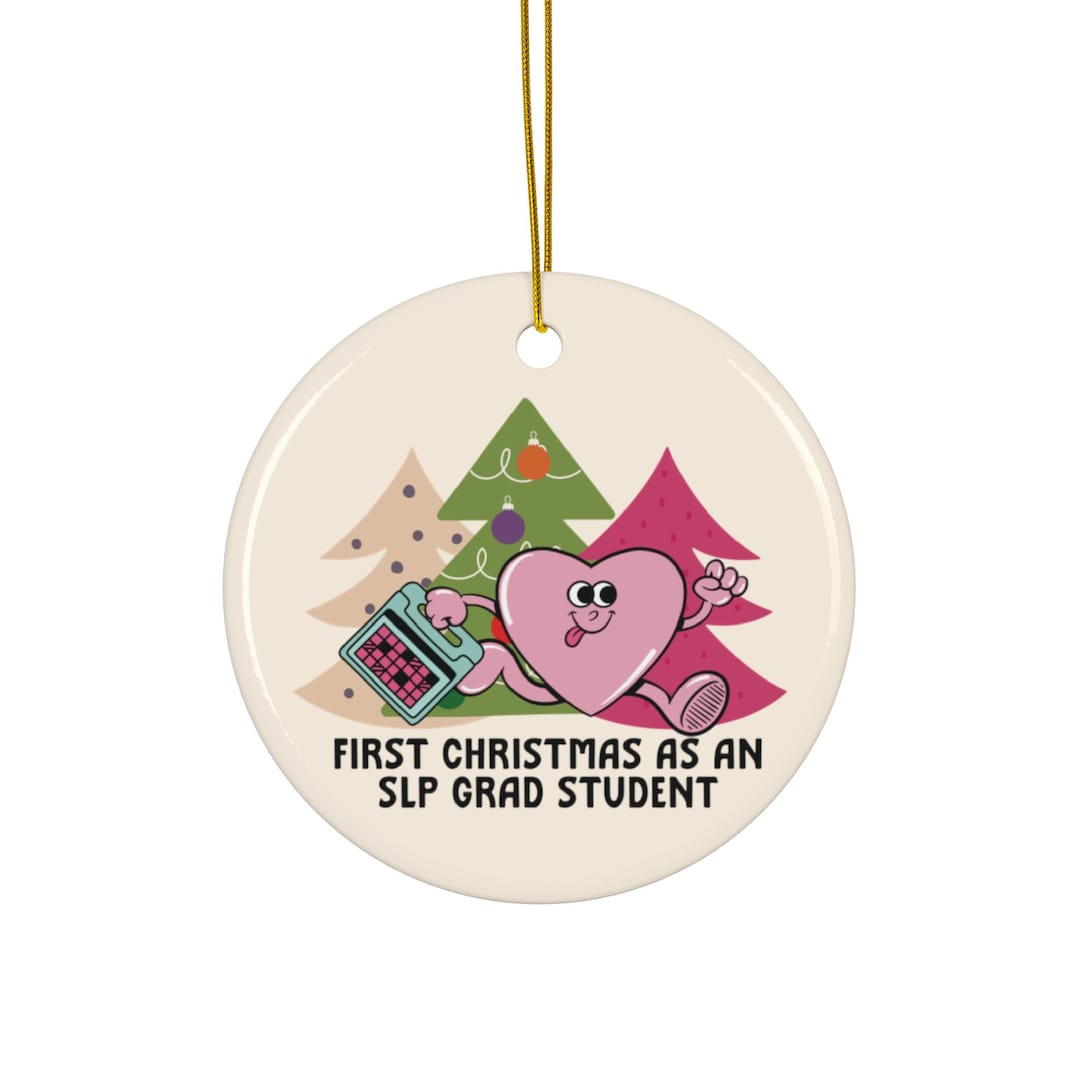 SLP Ornament | Speech Grad Gift | Speech Pathology Ornament | Speech ...