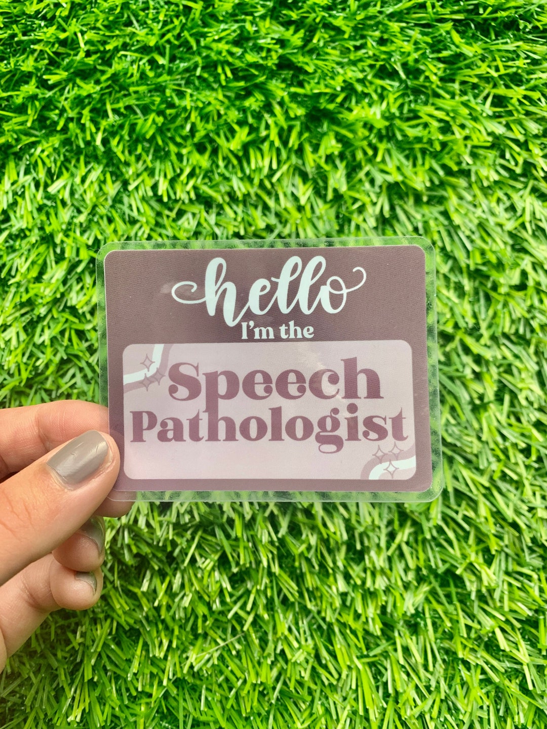 Speech Therapist Sticker, SLP Sticker, Speech Language Pathology ...