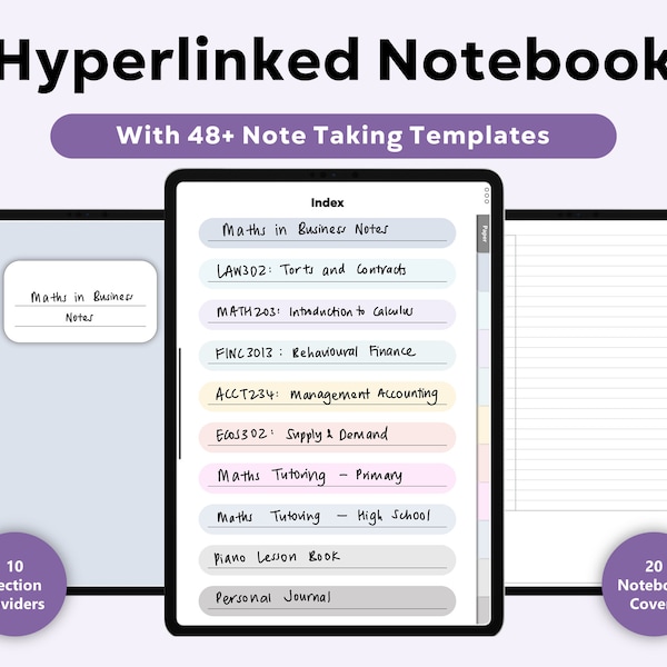 Minimal Notebook - Etsy