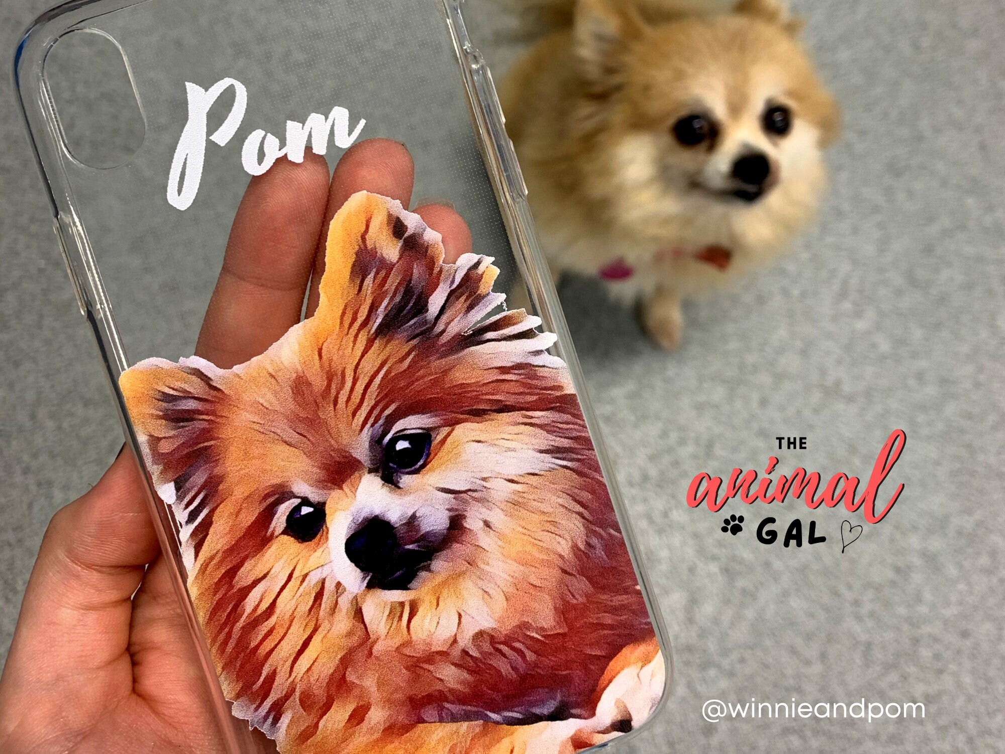 Pet Phone Case Custom Personalised Dog Phonecase Clear for - Etsy UK
