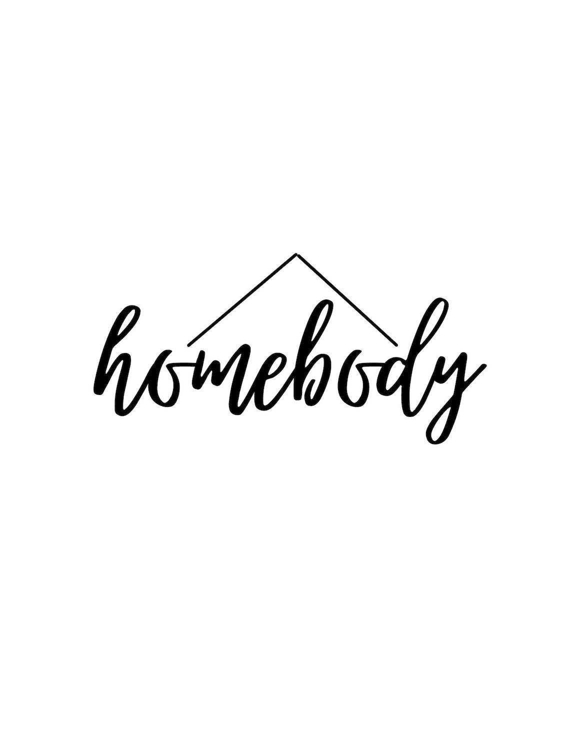 Homebody SVG - Etsy