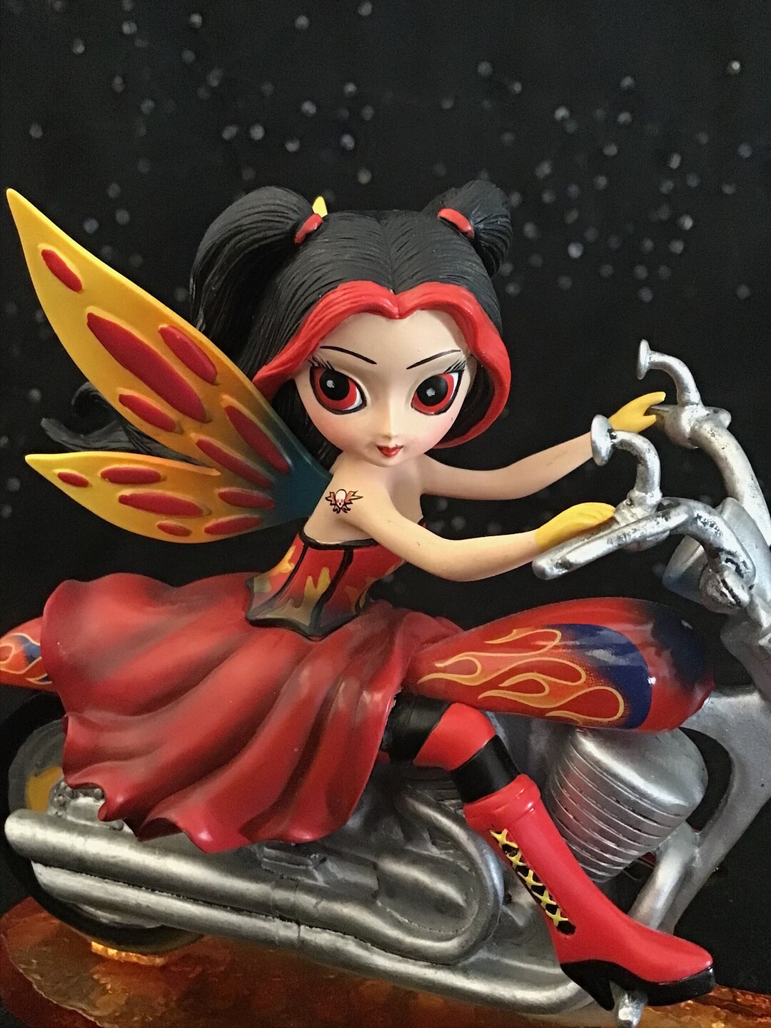 Jasmine Becket-griffith Fairy Rider Fire Streak With COA - Etsy