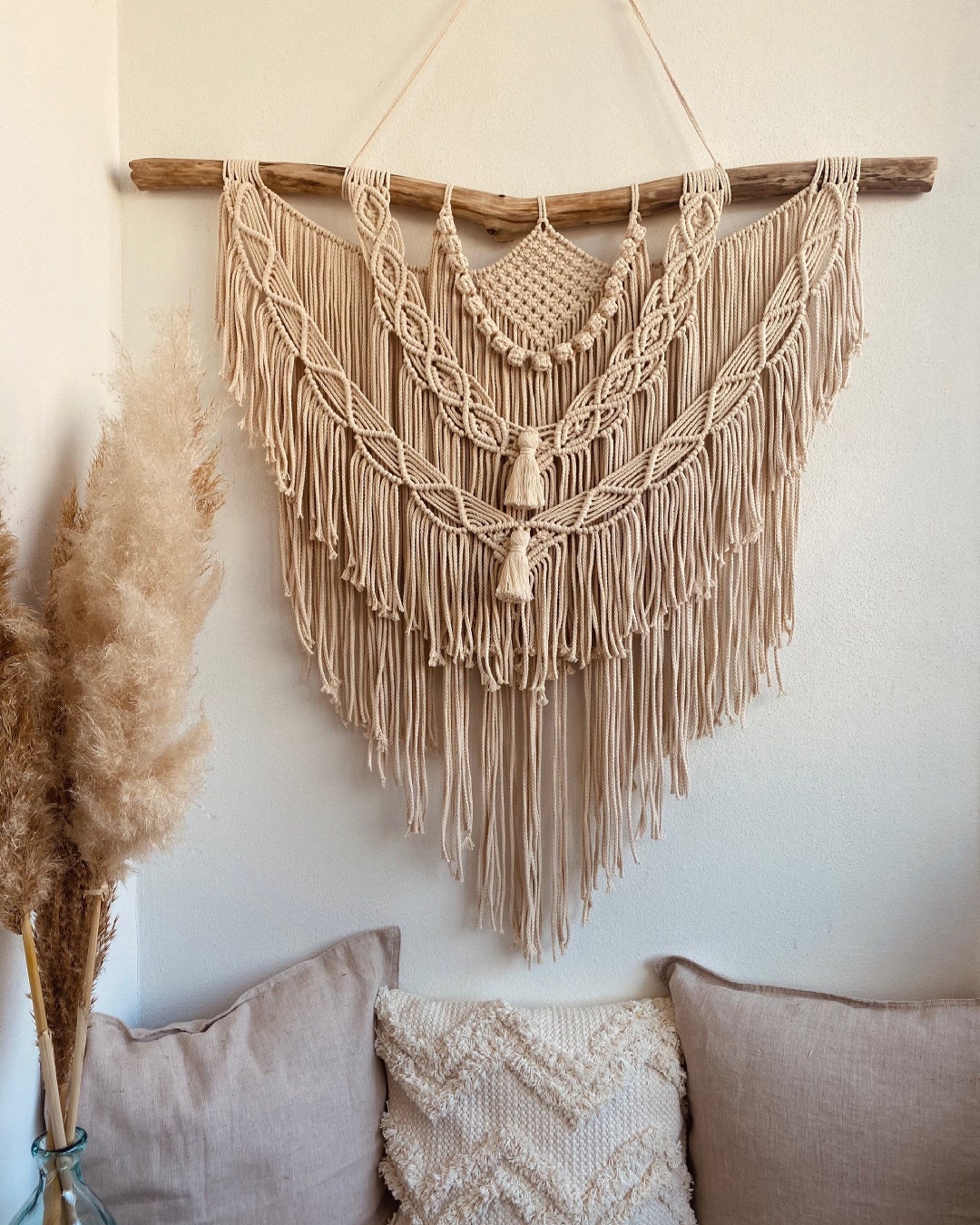 Macrame Wall Hanging Wall Decoration Macrame Boho - Etsy