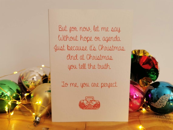 Love Actually Boombox Christmas Card - Etsy UK