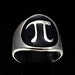 Sterling Silver Mathematician Symbol Ring Pi Ancient Greek Letter ...