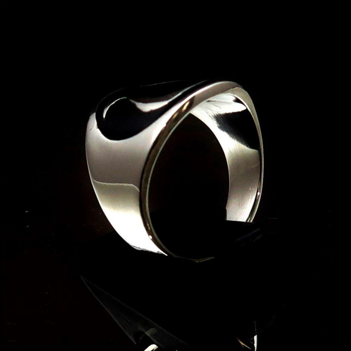 Sterling Silver Ring Sumerian Omega Ancient Symbol Ninhursag - Etsy