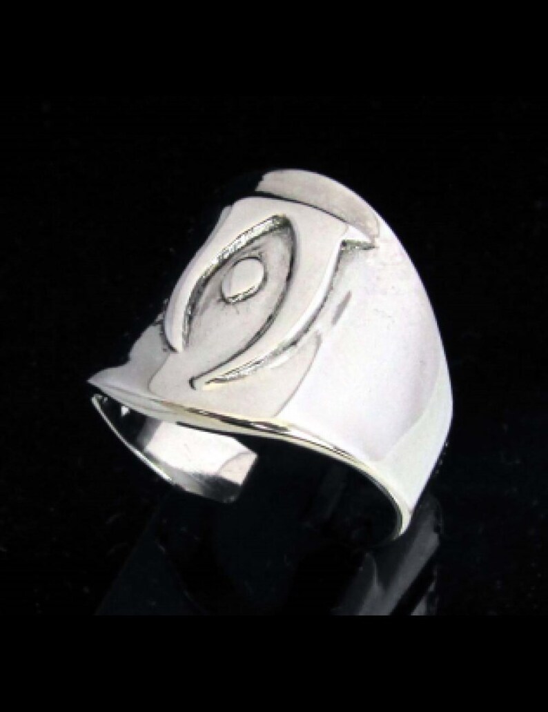 Sterling Silver Elder Scrolls Symbol Ring Oht Daedric Alphabet - Etsy