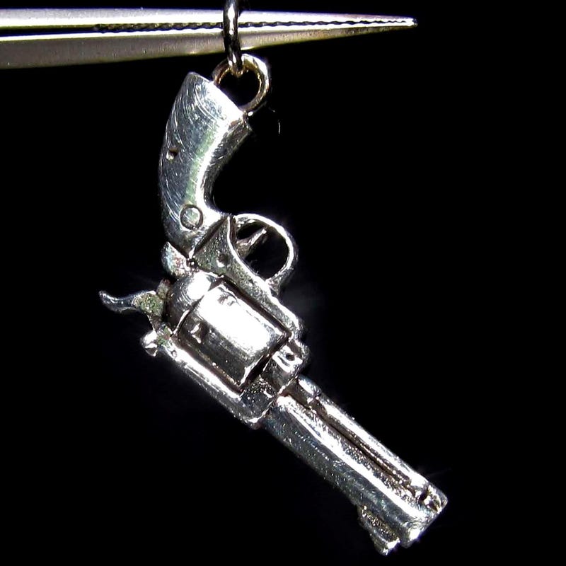 Revolver Pendant - Etsy