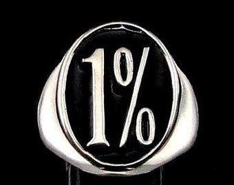 One Percent Ring - Etsy