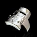 Sterling Silver Art Work Ring Ned Kelly Mask Australian Bandit High ...