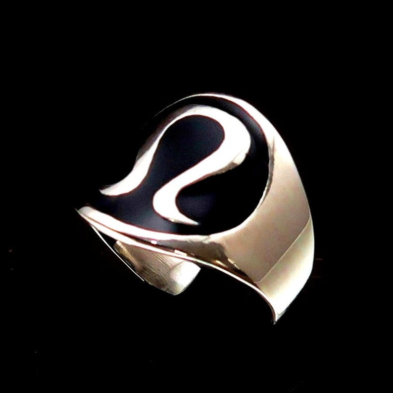 Sterling Silver Ring Sumerian Omega Ancient Symbol Ninhursag - Etsy