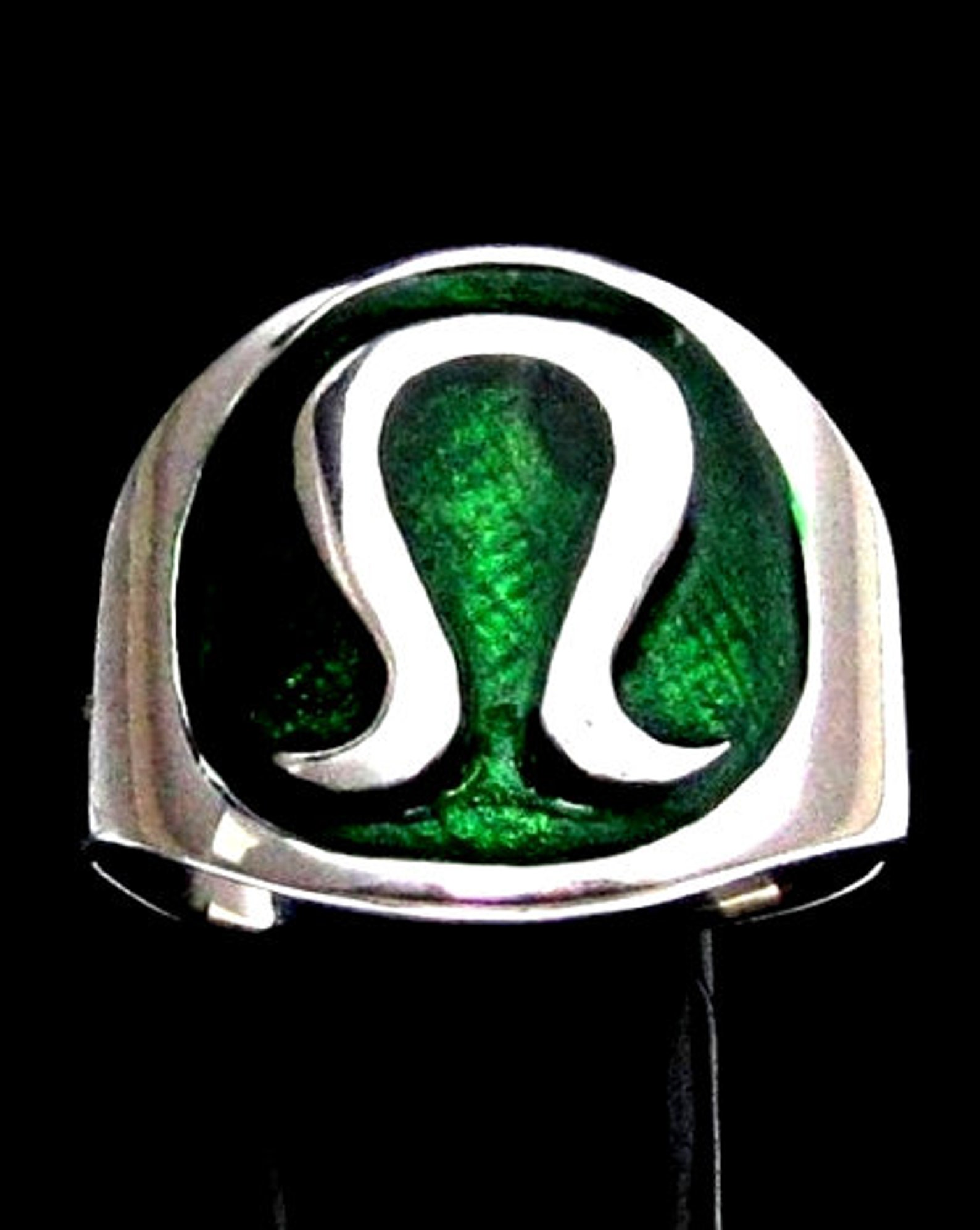 Sterling Silver Ring Sumerian Omega Ancient Symbol Ninhursag - Etsy