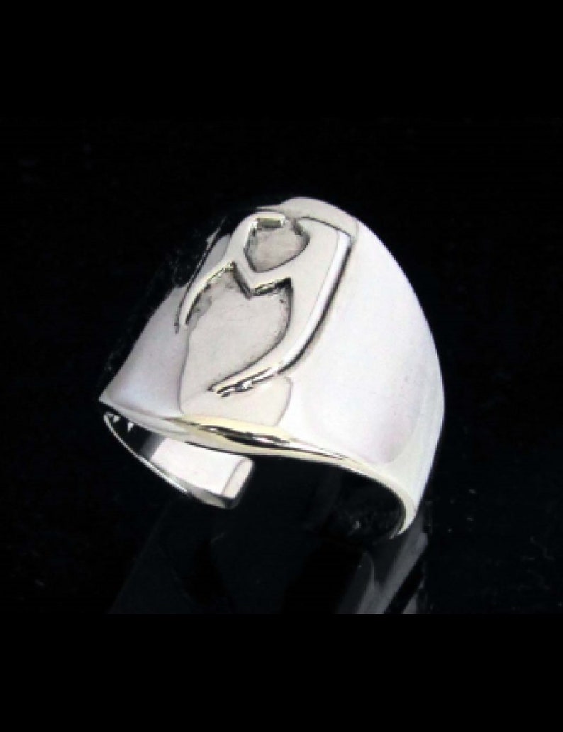 Sterling Silver Elder Scrolls Symbol Ring Meht Daedric - Etsy