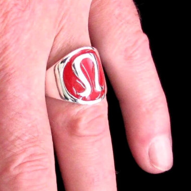 Sterling Silver Ring Sumerian Omega Ancient Symbol Ninhursag - Etsy