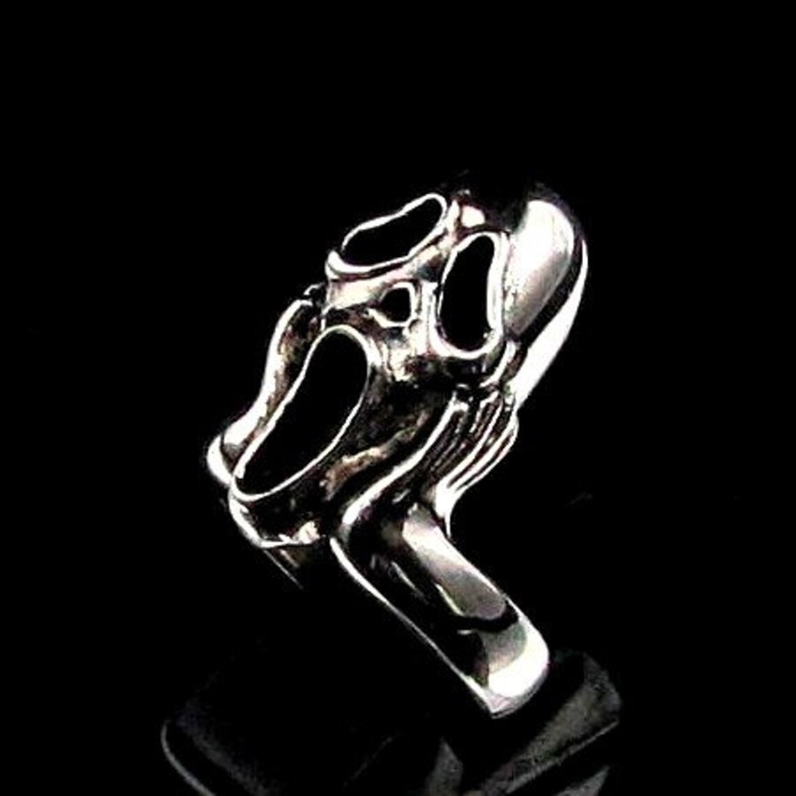 Sterling Silver Art Work Ring the Scream Inspired by Munch | Etsy