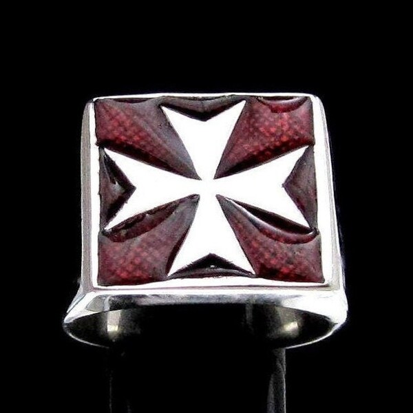 Silver Maltese Cross - Etsy