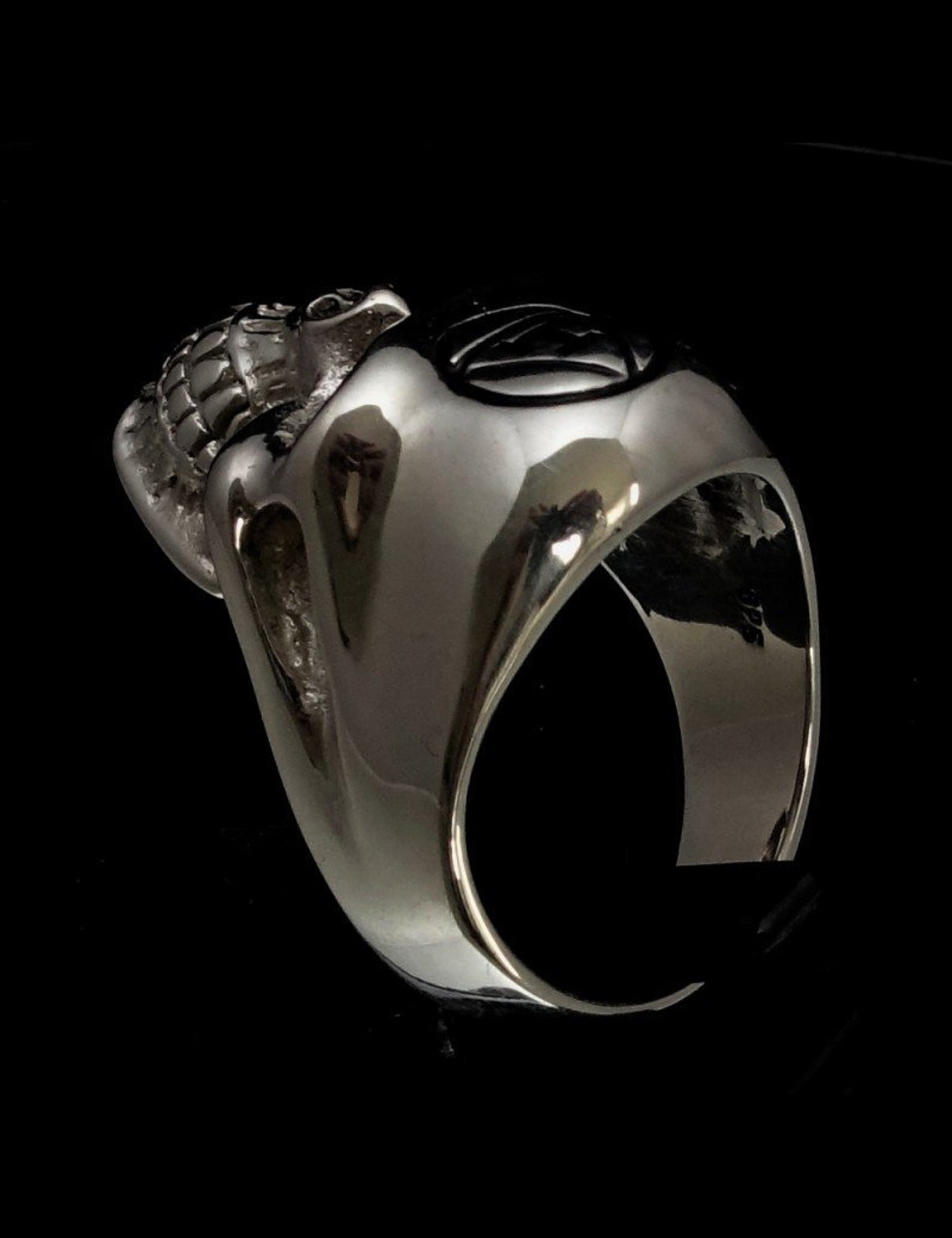 Sterling silver ring Royal Masonic Arch Triple Tau Freemasonry | Etsy