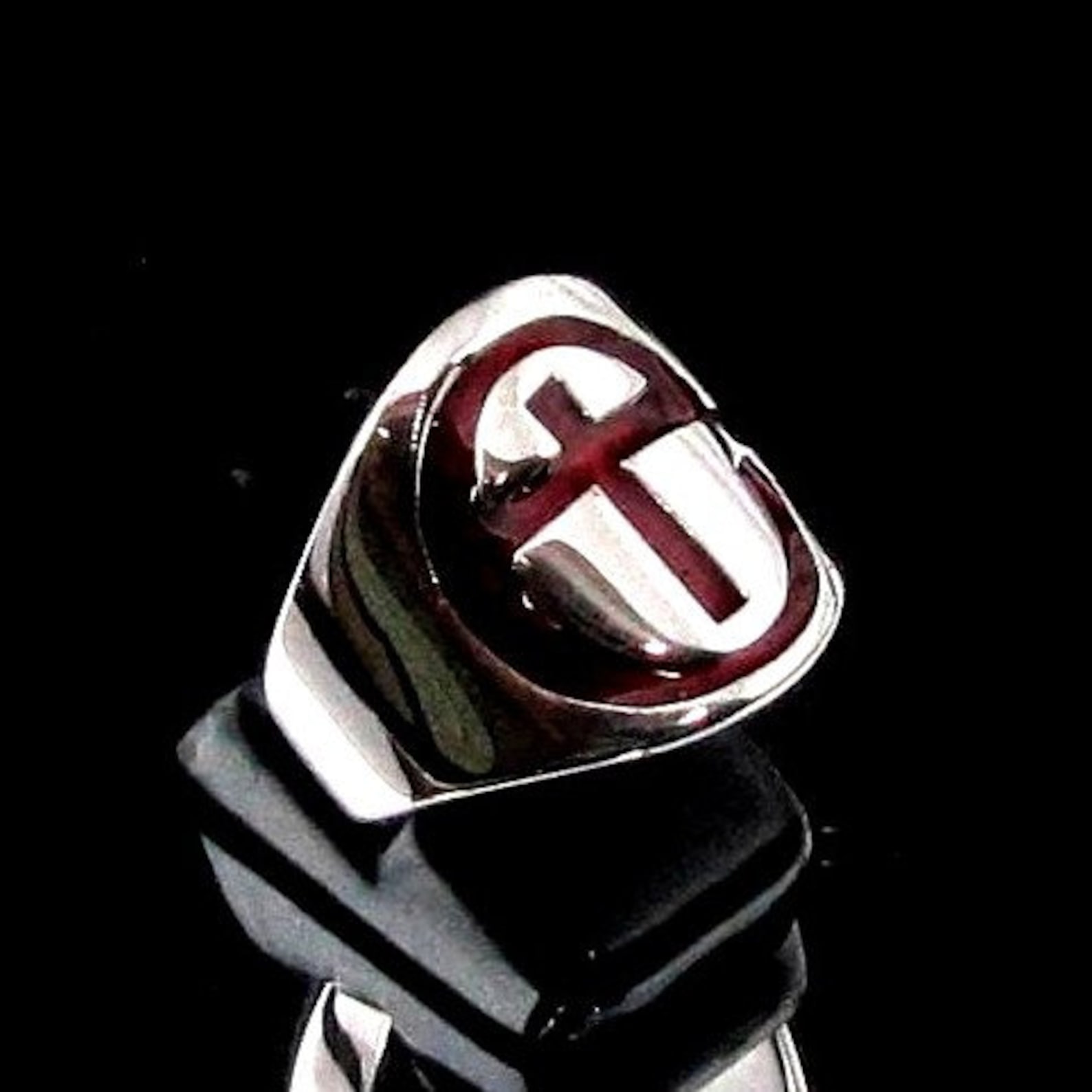 Sterling Silver Anglican Cross Ring Church of England | Etsy