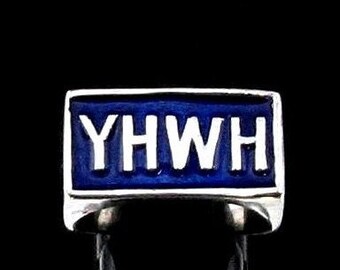 Yhwh Silver Ring - Etsy
