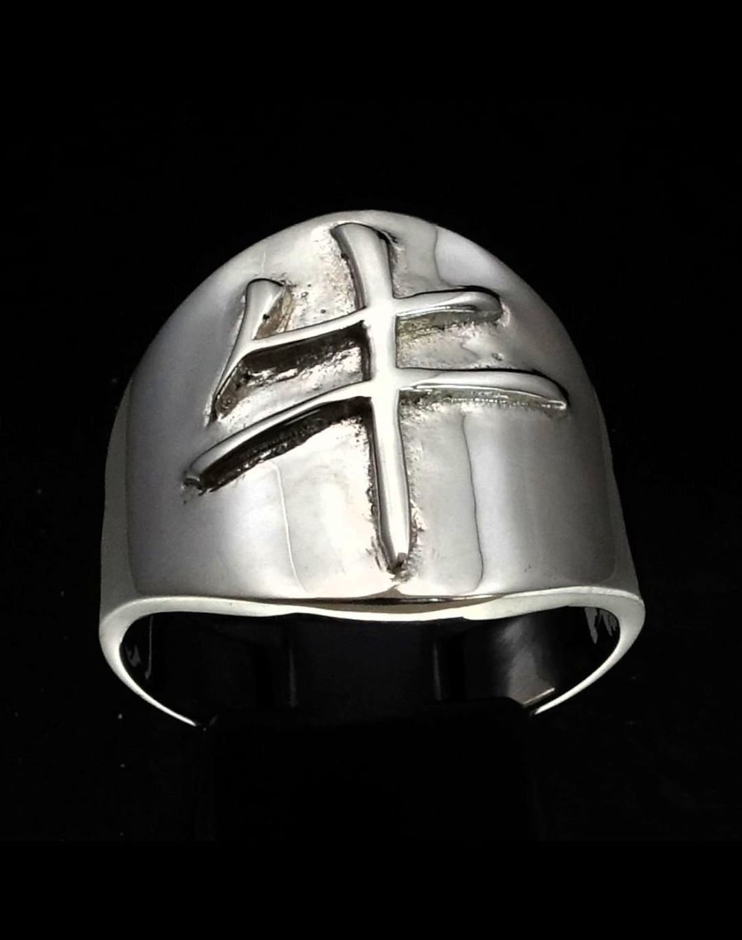 Sterling Silver Zodiac Ring Ox Chinese Letter Symbol High Polished 925 ...