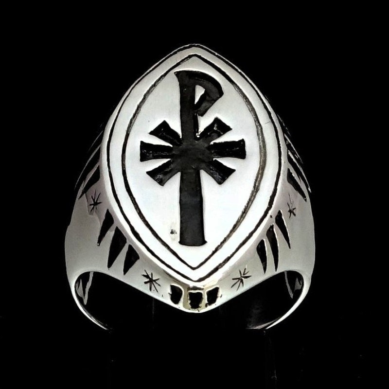 Chi Rho Ring - Etsy